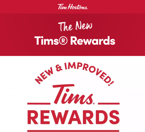 Tim Hortons Canada: Earn Double Points for Tims Rewards Members ...