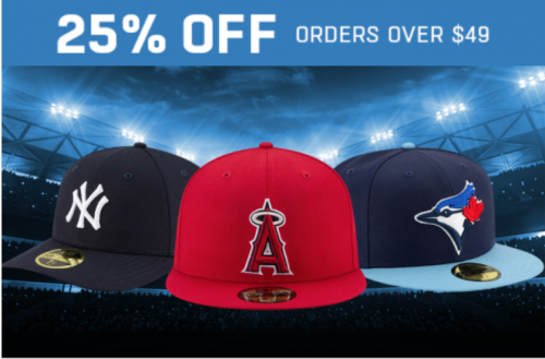 Lids Canada Sale: Save 25% Off $49 Order, Using Coupon Code! - Canadian ...