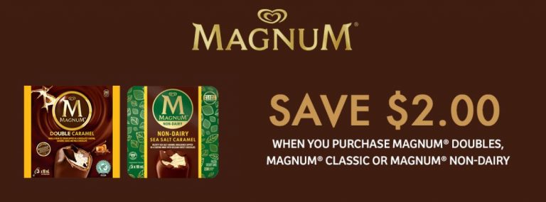 Canadian Coupons: Magnum Ice Cream Bar High Value Coupon Available ...