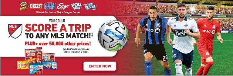 Kelloggs Canada MLS Soccer Contest: Tons of Instant Win Prizes ...