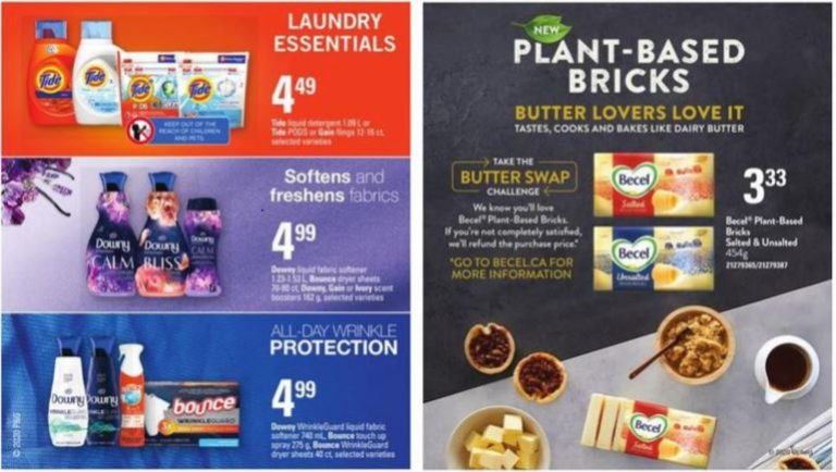 Loblaws Ontario: Becel Plant Based Bricks $2.33 After Coupon - Canadian ...