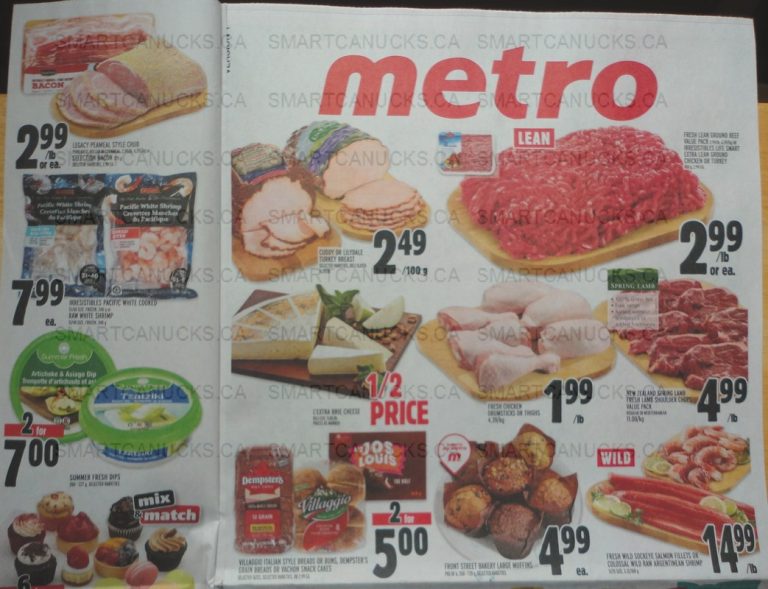 Food Basics & Metro Ontario Flyer Sneak Peek August 6th to 12th ...