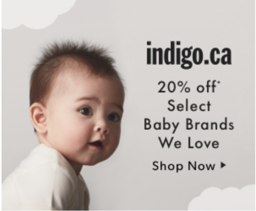 Indigo Canada Baby Event Sale: Save 20% off Baby Brands We Love ...