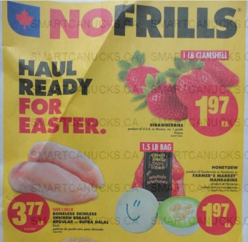 Ontario Flyer Sneak Peeks: No Frills And Food Basics April 1st - 7th ...