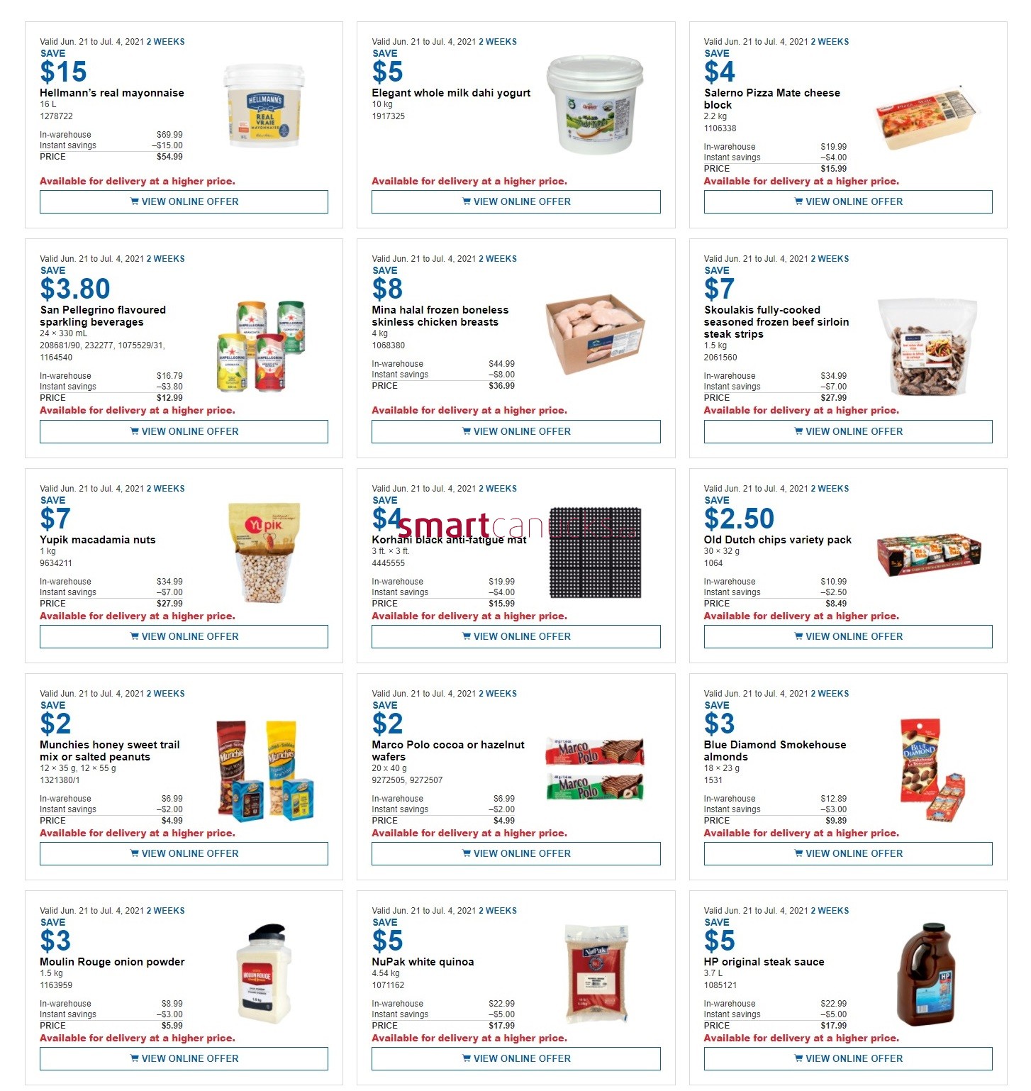 Costco Canada Business Centre Instant Savings Coupons / Flyer, until ...