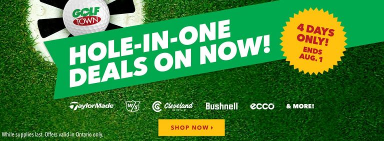 Golf Town Canada Deals: Save Up to 50% OFF Hole-In-One Deals + Up to 70 ...