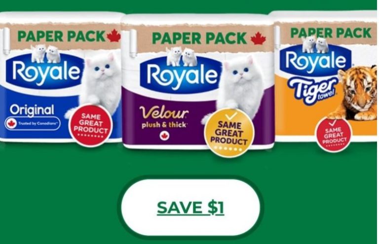 Canadian Coupons: Save $1 On Royale Paper Pack Products - Canadian ...