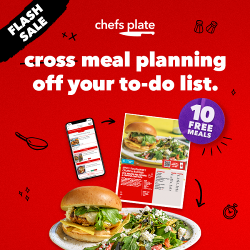 Chefs Plate Canada Back to School Flash Sale: 10 FREE Meals - Canadian ...