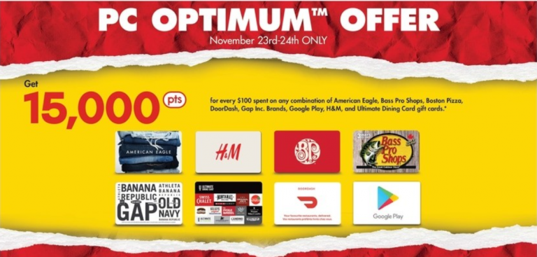 No Frills Ontario: Get 15,000 PC Optimum Points When You Spend $100 On ...