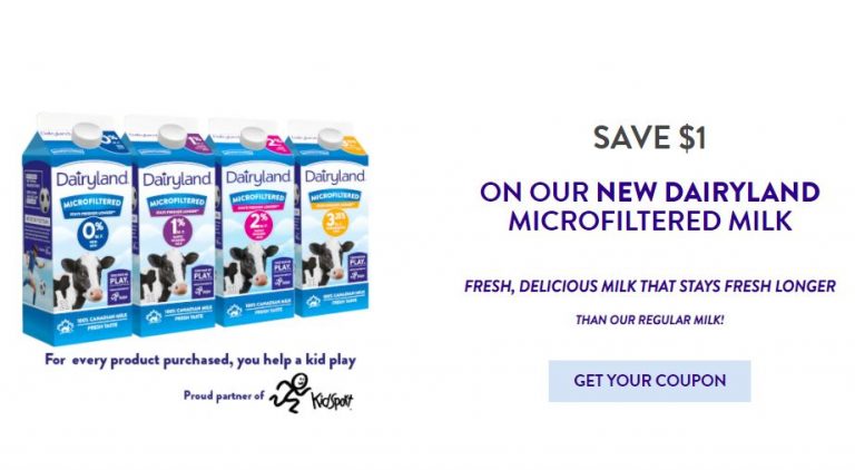 Canadian Coupons: Save $1 On Dairyland Microfiltered Milk