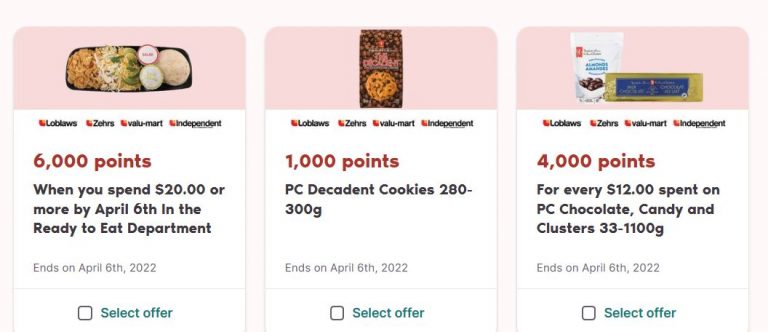 Loblaws Canada: New Loadable PC Optimum Offers Available - Canadian ...