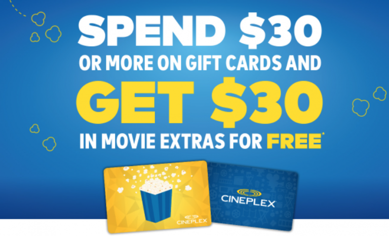 Cineplex Canada Movie Gift Pack Promotion: Receive FREE Movie Gift Pack ...