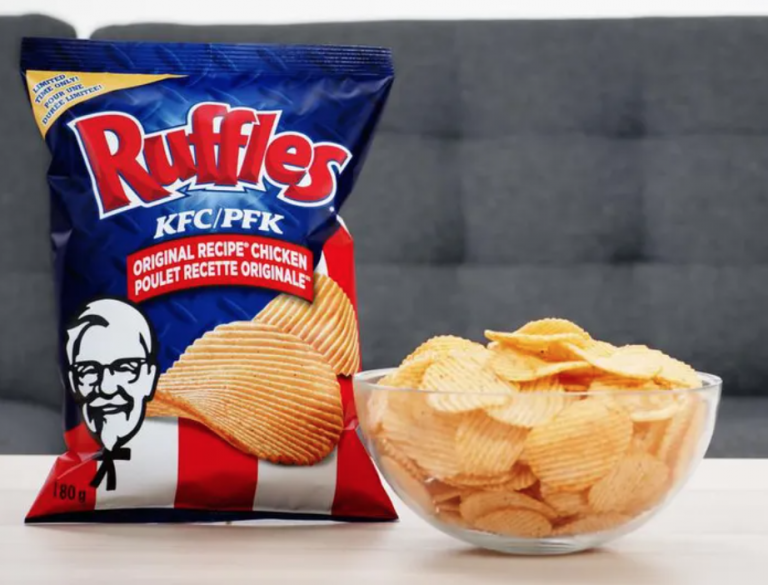 KFC & Ruffles Release New Chicken-Flavoured Chips in Canada - Canadian ...