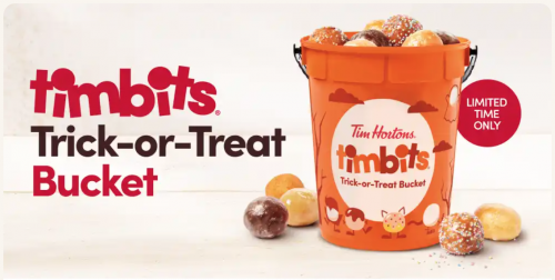Tim Hortons Canada Halloween Promotions: Enjoy Timbits Trick-or-Treat ...