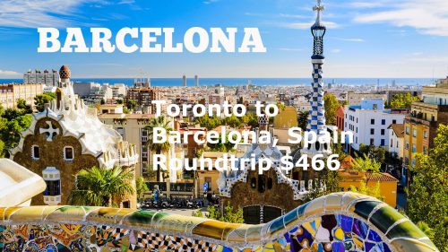 Toronto to Barcelona, Spain on Aer Lingus Roundtrip $466 - Canadian ...