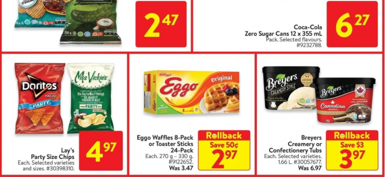 Walmart Canada: Frito-Lay Party Size Snacks 3 for $4.97 With Printable ...