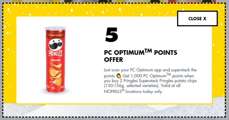 No Frills 24 Days of Hauliday Yays Day 5: Get 1,000 PC Optimum Points ...