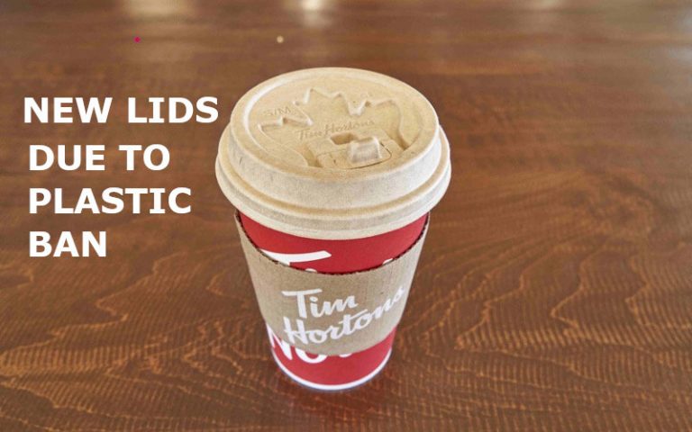 Tim Hortons New Fibre Cup Lids and Wooden Cutlery (Due to Canada's ...