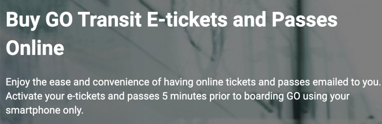 GO Transit Canada Weekend Pass: Enjoy Unlimited Travel on Weekends and ...