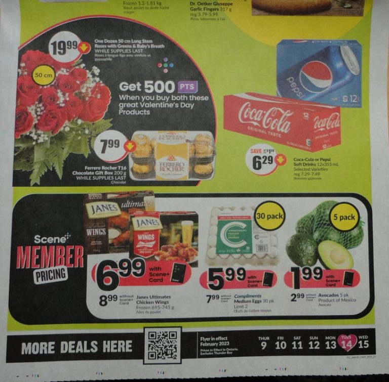 Ontario Flyer Sneak Peeks: Metro, Freshco, and No Frills February 9th ...