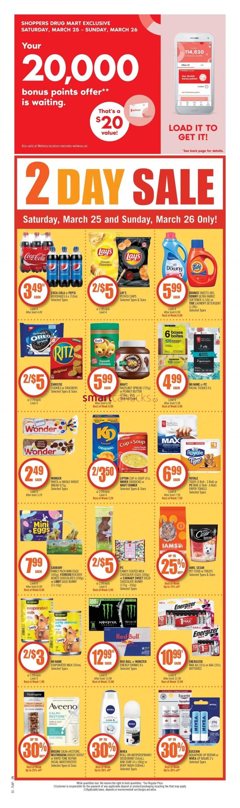 Shoppers Drug Mart Canada: Get 20,000 PC Optimum Points With Your ...