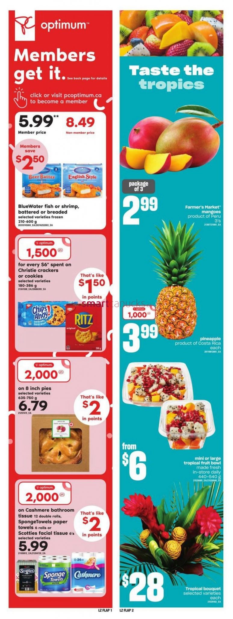 Loblaws Ontario PC Optimum Offers March 9th - 15th - Canadian Freebies ...