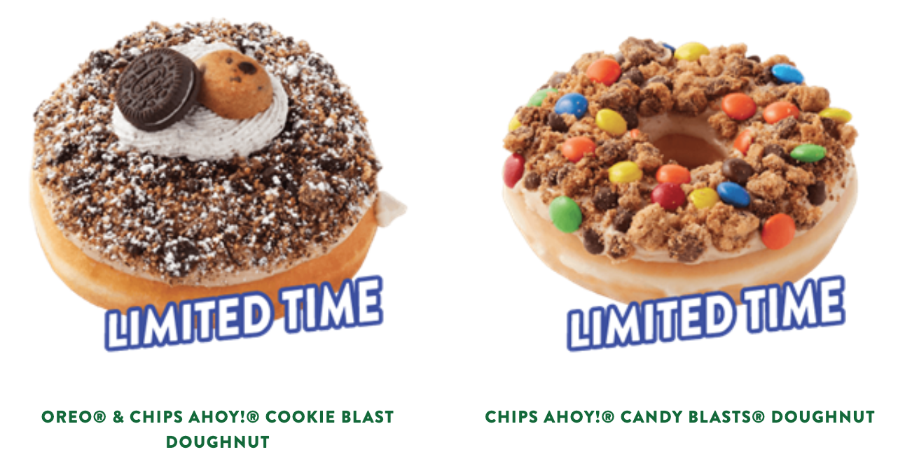 Krispy Kreme Doughnuts Canada Enjoy Cookie Blast Doughnuts in Canada ...