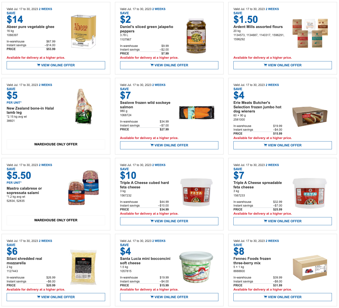 Costco Canada Business Centre Instant Savings Coupons / Flyer, until ...
