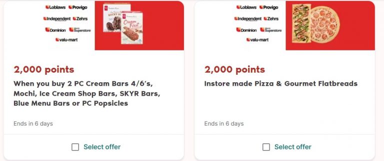 New Loadable PC Optimum Offers Valid at Loblaws & More! - Canadian ...