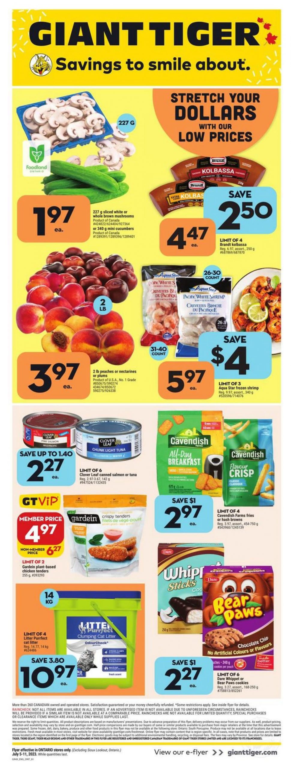 Giant Tiger Canada Flyer Deals July 5th - 11th - Canadian Freebies ...