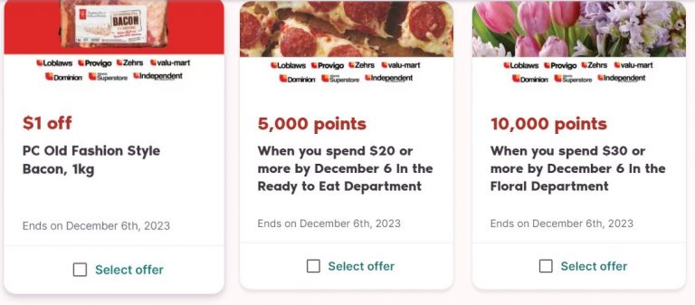 Loblaws Ontario: New Loadable PC Optimum Digital Coupons Available ...