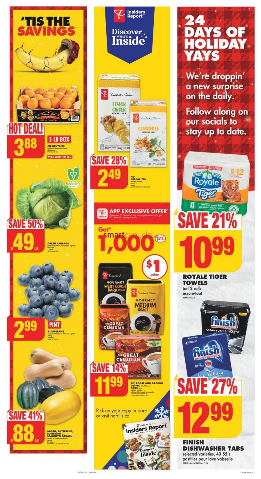 No Frills Ontario Flyer Deals and PC Optimum Offers December 7th - 13th ...