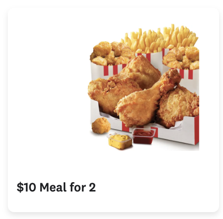 KFC Canada Limited Time Offers: $10 Meal for 2 + 2 New KFC Snacker ...
