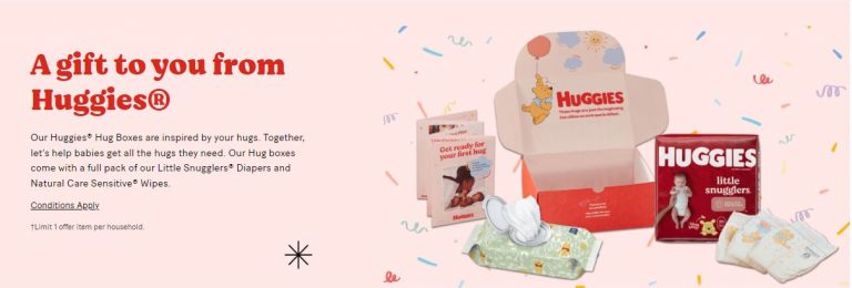 Huggies Canada: Get A Free Huggies Hug Box Sample Pack - Canadian ...