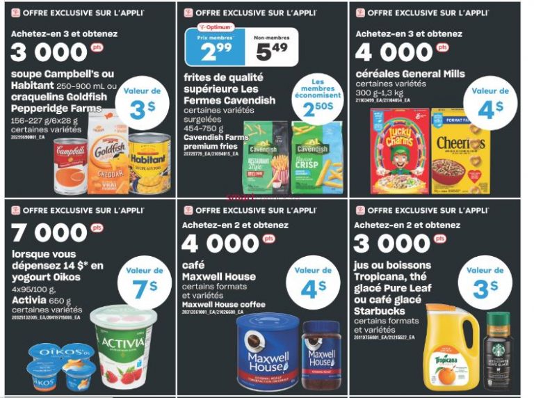 PC Optimum Points Days Offers Starting January 25th - Canadian Freebies ...