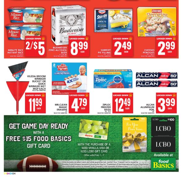 Food Basics Ontario: Get a $15 Gift Card When You Buy A $100 Visa or ...