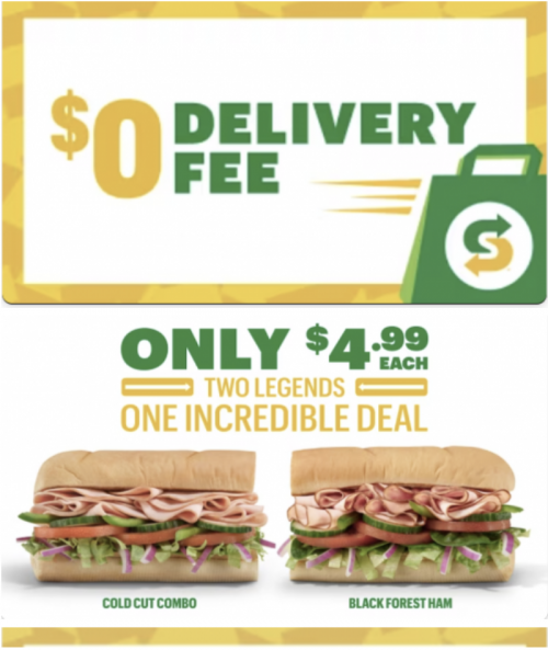 SUBWAY Restaurants Canada Promotions: $5 off Subway Series Deli ...