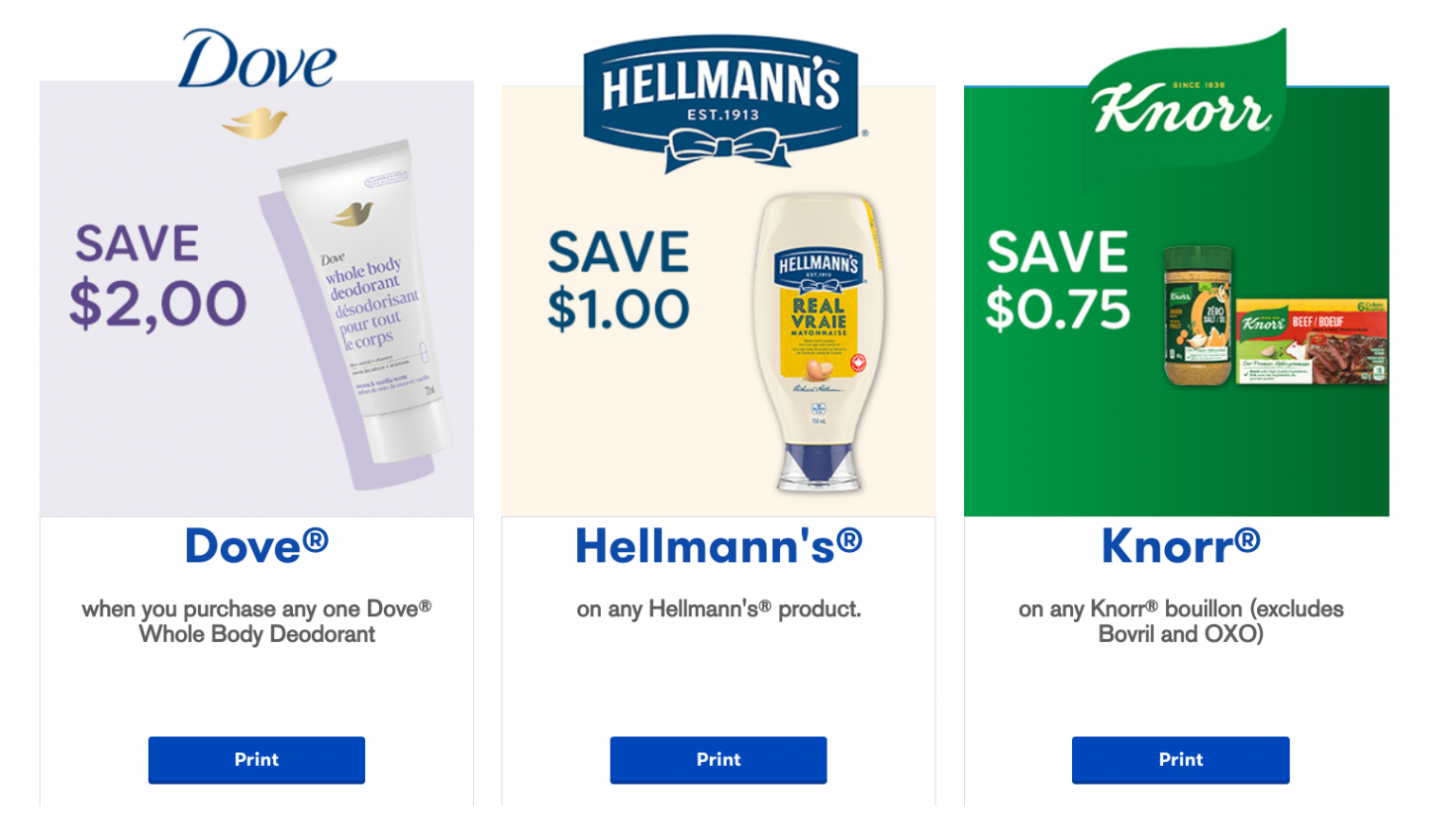 Unilever Canada: New Coupons Available for Hellmann's and Knorr ...