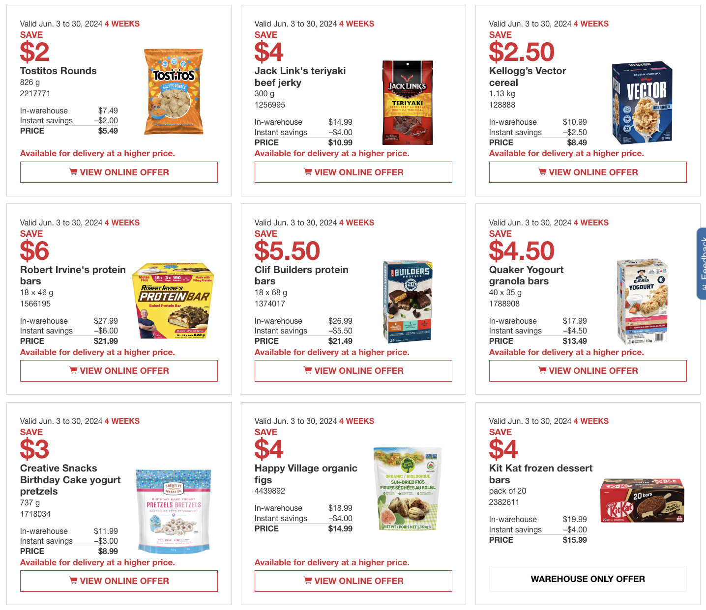 Costco Canada Coupons/Flyers Deals at All Costco Wholesale Warehouses ...