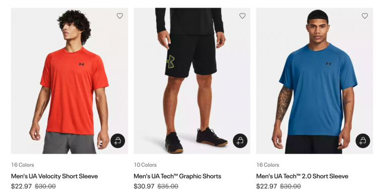 Under Armour Canada Semi-Annual Event Sale: Save up to 50% Off Outlet ...