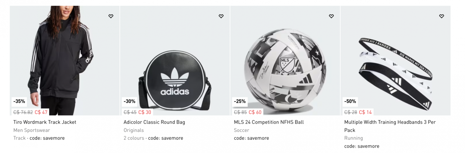 Adidas Canada: Save $30 on Orders of $100 or More with Promo Code ...