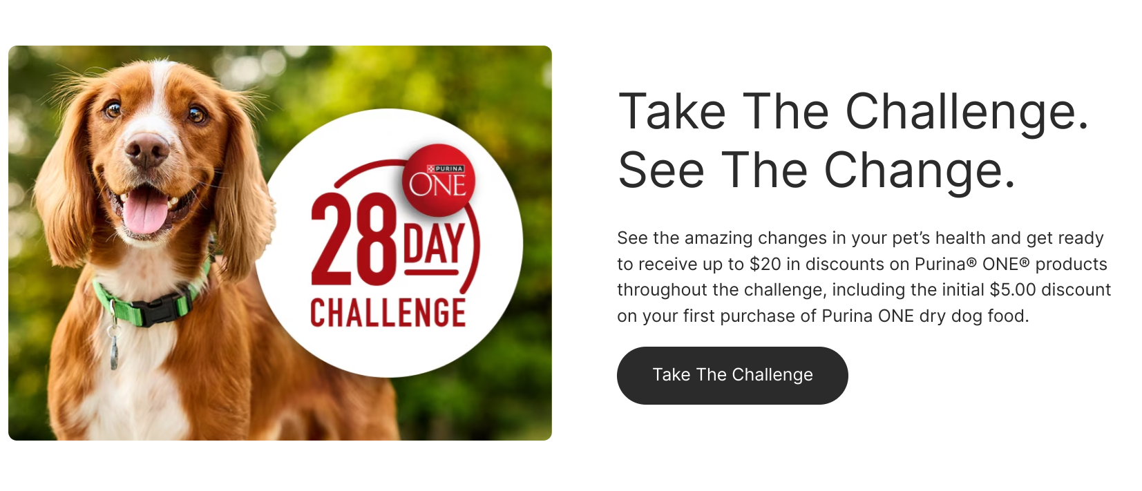 Purina Canada: Take The 28 Day Challenge And Get Up To $20 in Savings ...