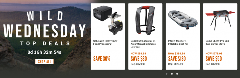 Cabela’s & Bass Pro Shops Canada: Wild Wednesday Sale and Top Deals ...