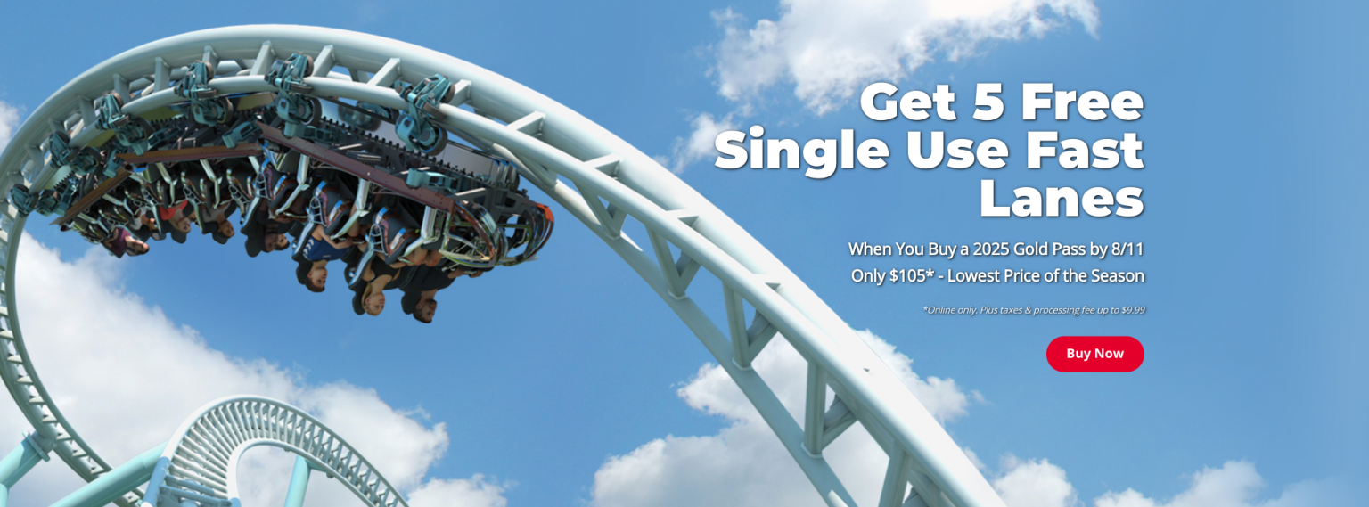 Canada's Wonderland: Get 5 Free Single Use Fast Lanes When You Buy a ...