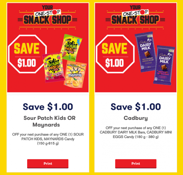 WebSaver Canada: New Mondolez Printable Coupons Available