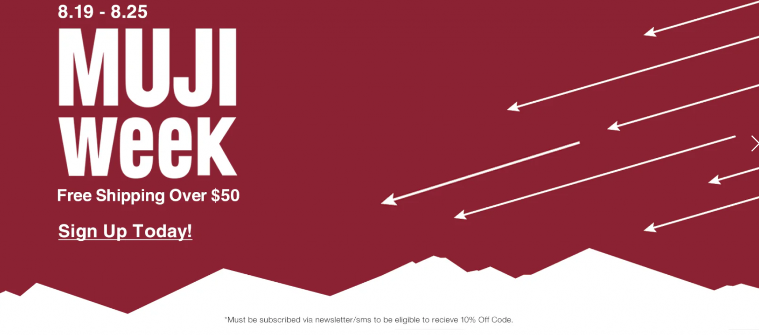 MUJI Canada: Current Offers + Free Shipping Over $50 - Canadian ...