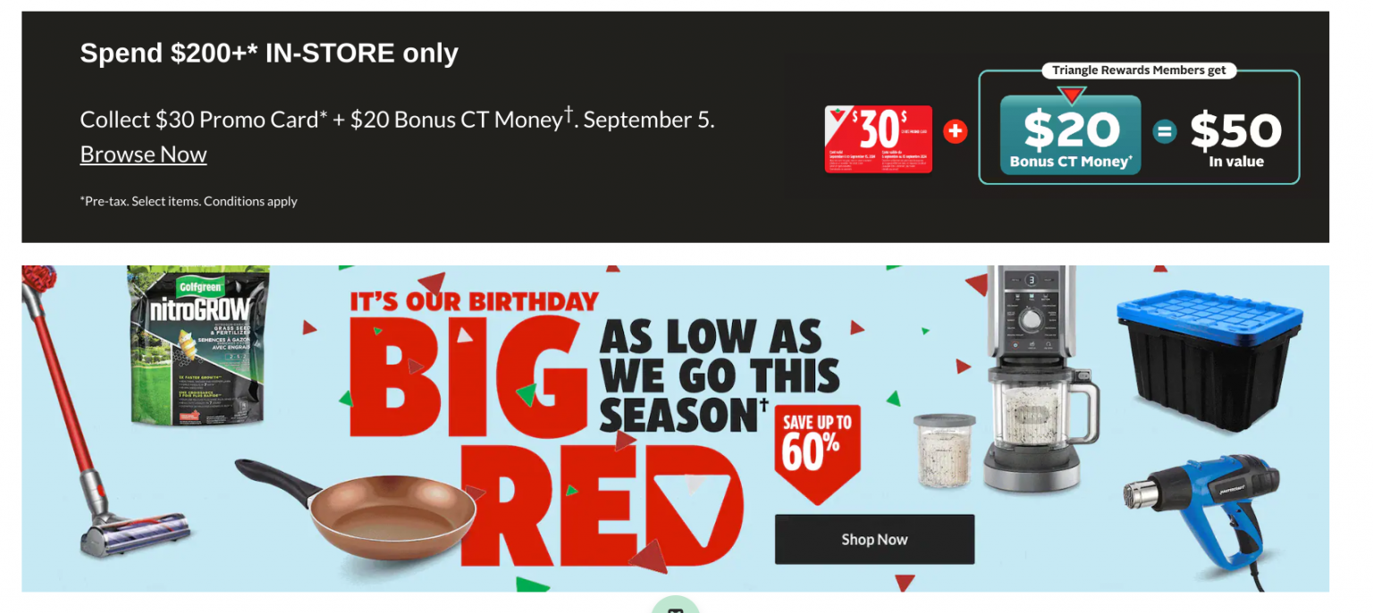 Canadian Tire Birthday Big Red Flyer Hot Deals - Canadian Freebies ...