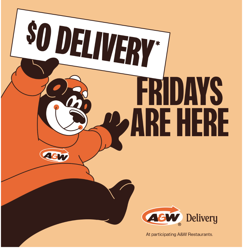 A&W Canada Offers $0 Delivery Fridays Only on the A&W app - Canadian ...