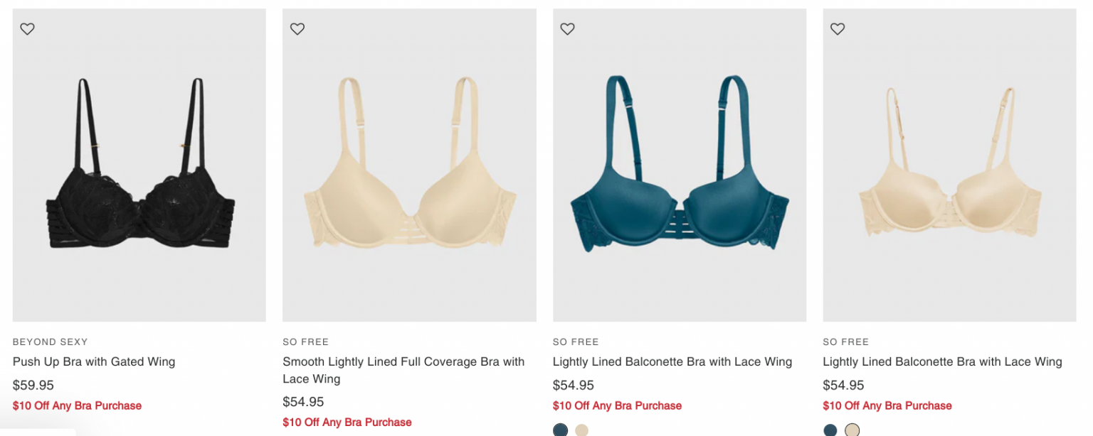 La Senza Canada: Fall Sale Event up to 60% off + Bras $10 off + More ...
