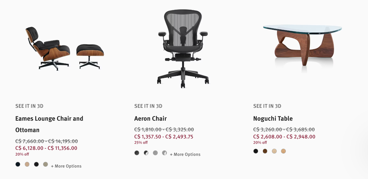 Herman Miller Canada Holiday Sale: Save 25% off Gaming & Home Office ...